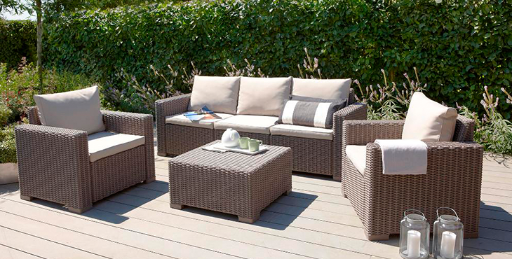 Muebles de rattán para exterior, ¿qué tan bueno es este material?